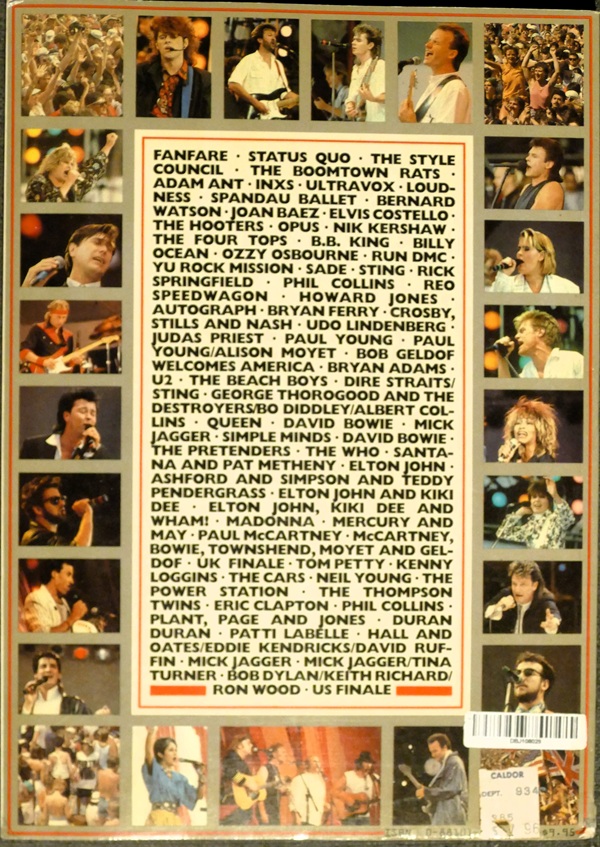 Live Aid 1985 - Queen France Fanclub Live Aid 1985